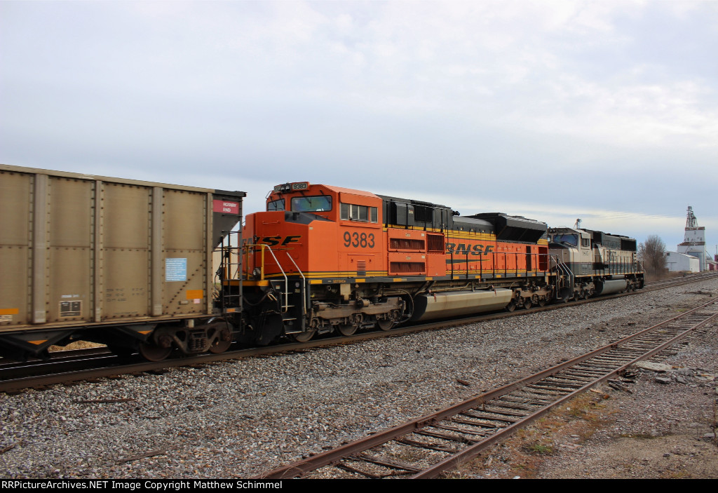 BNSF 9383 - DPU #1